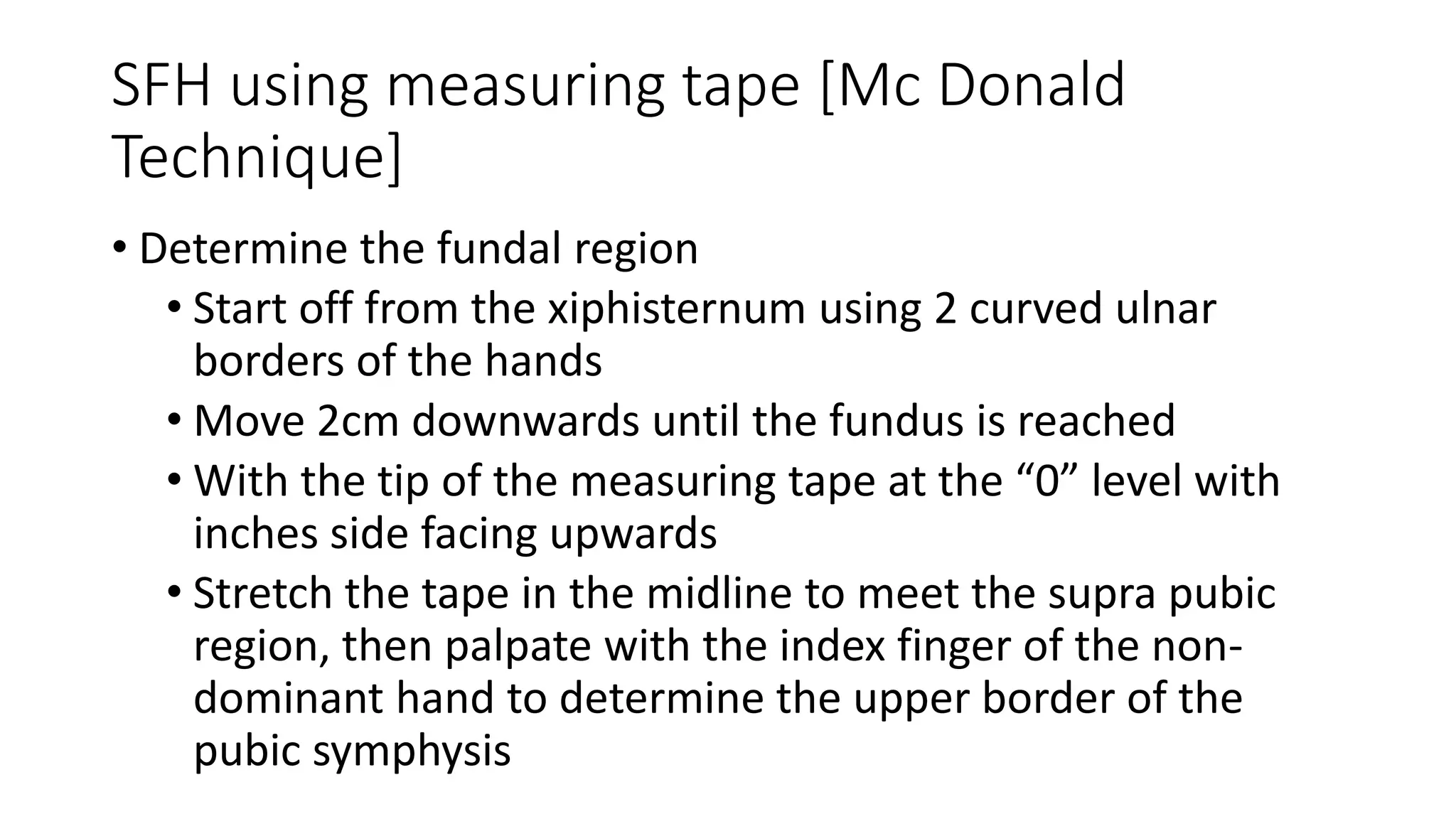 History taking & examination in obstetrics | PPTX