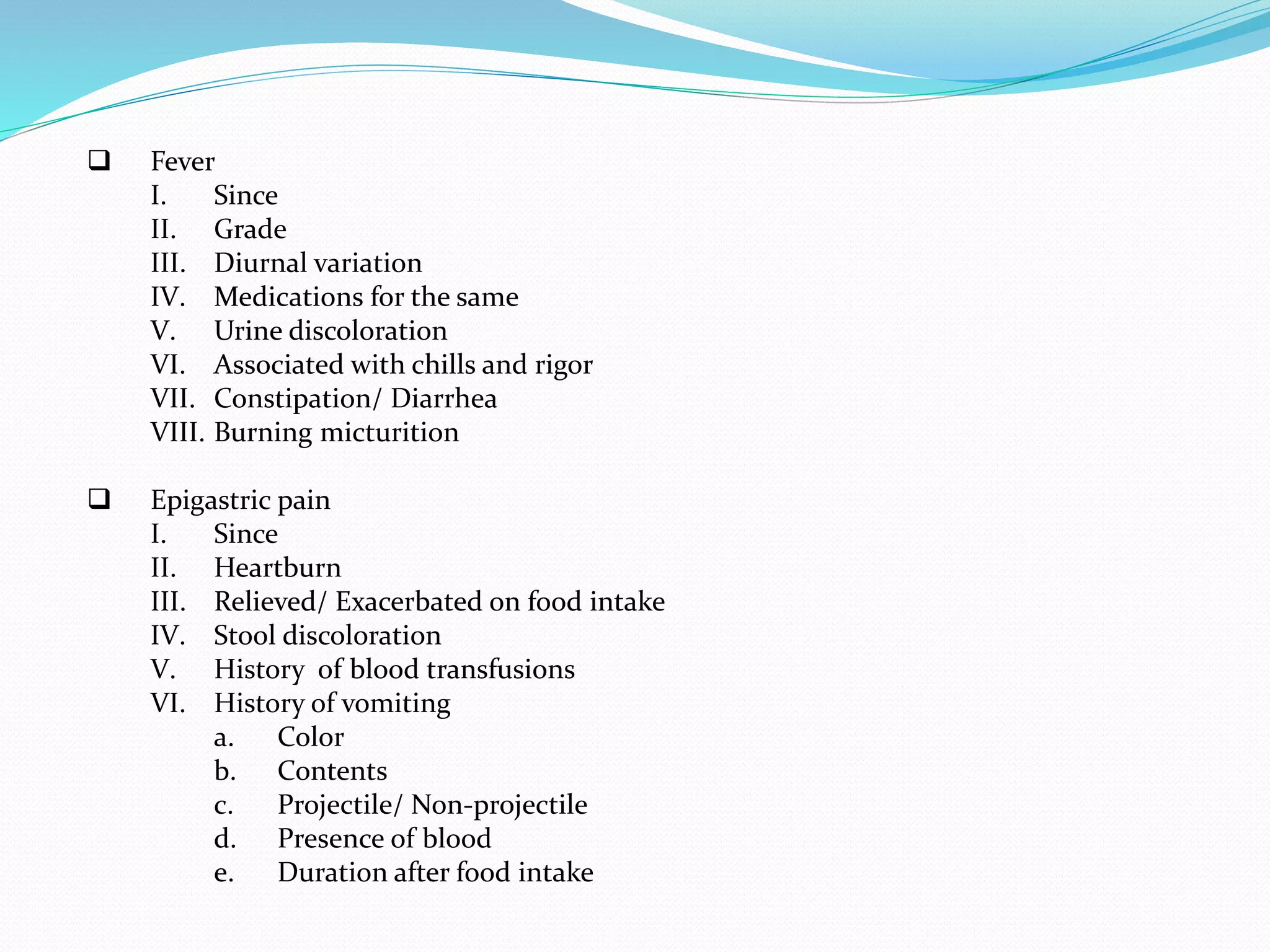 History taking in chest and tb department | PPTX