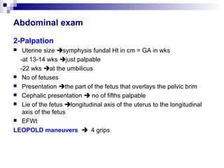 History taking in obgyn | PPT