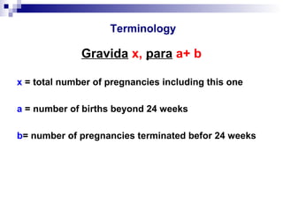 Obestetrics history taking and examination | PPT