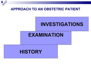 Obstetric History and Examination | PPT
