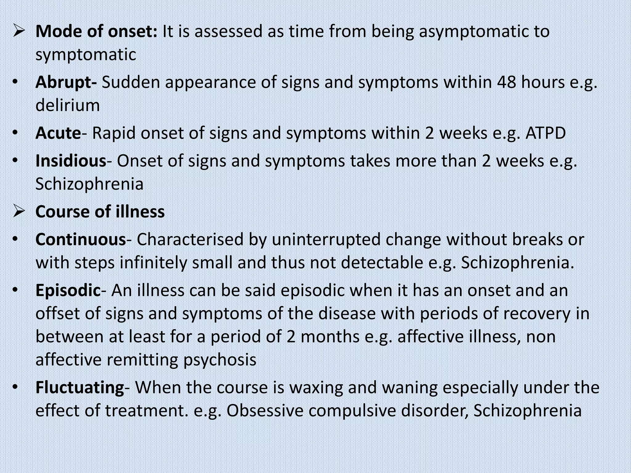 History taking in psychiatry | PPTX