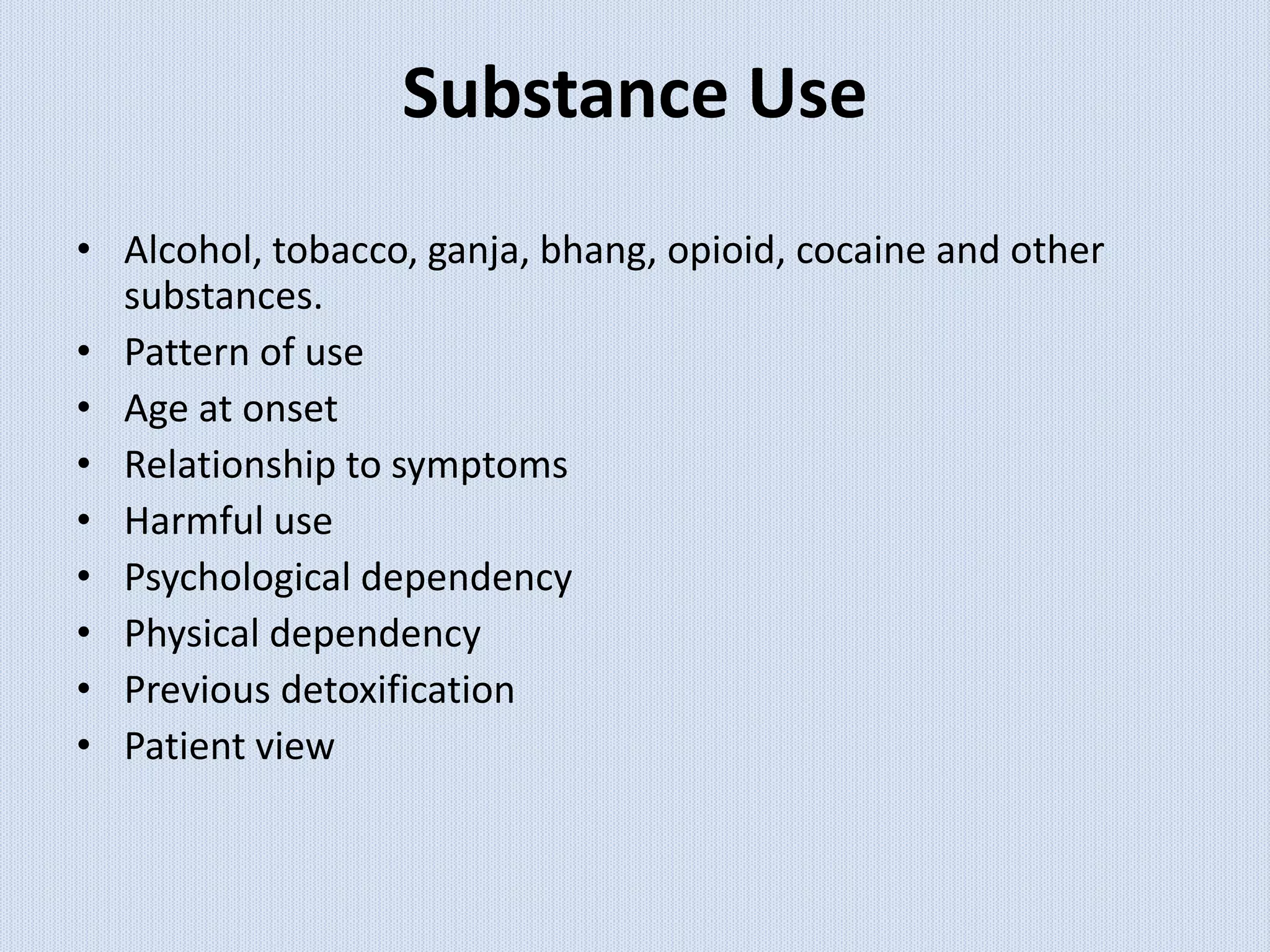 History taking in psychiatry | PPTX