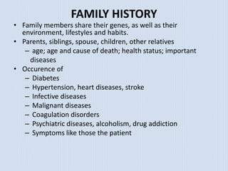 History taking in psychiatry | PPTX