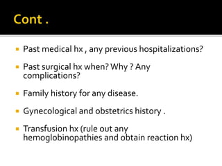 HISTORY TAKING and it's importance in daily medicine | PPTX | Diseases ...