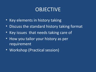 History taking skills | PPT