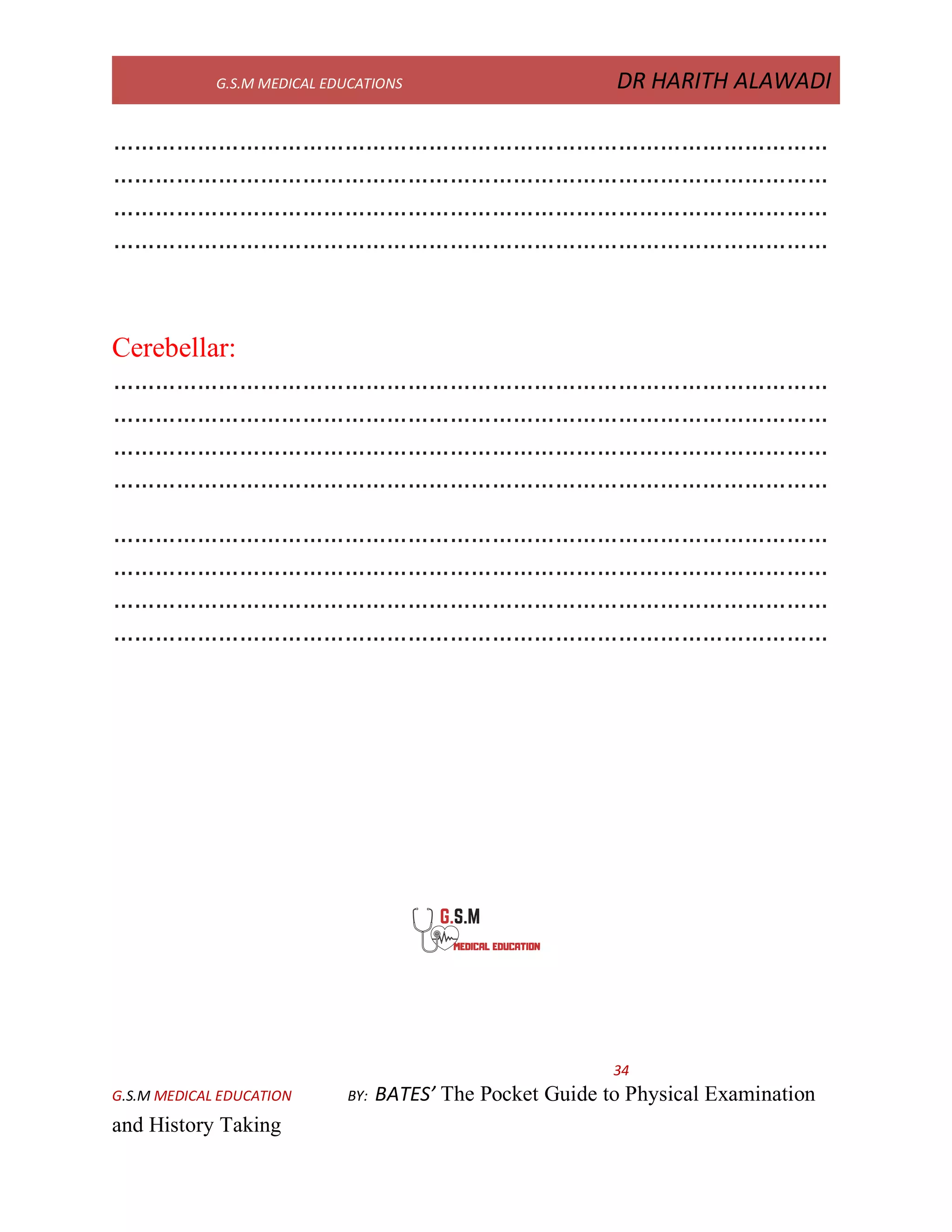 History taking template | PDF