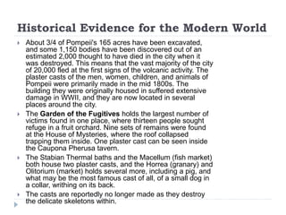 Pompeii Archaeology and History | PPTX
