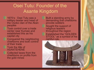 The Asante Kingdom | PPT