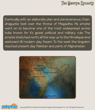 The Maurya Dynasty - History – Mocomi.com