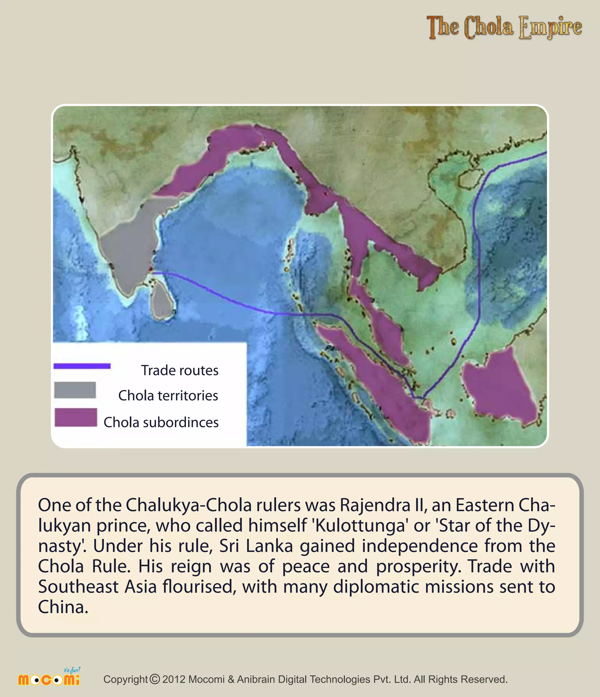 The Chola Empire - History – Mocomi.com