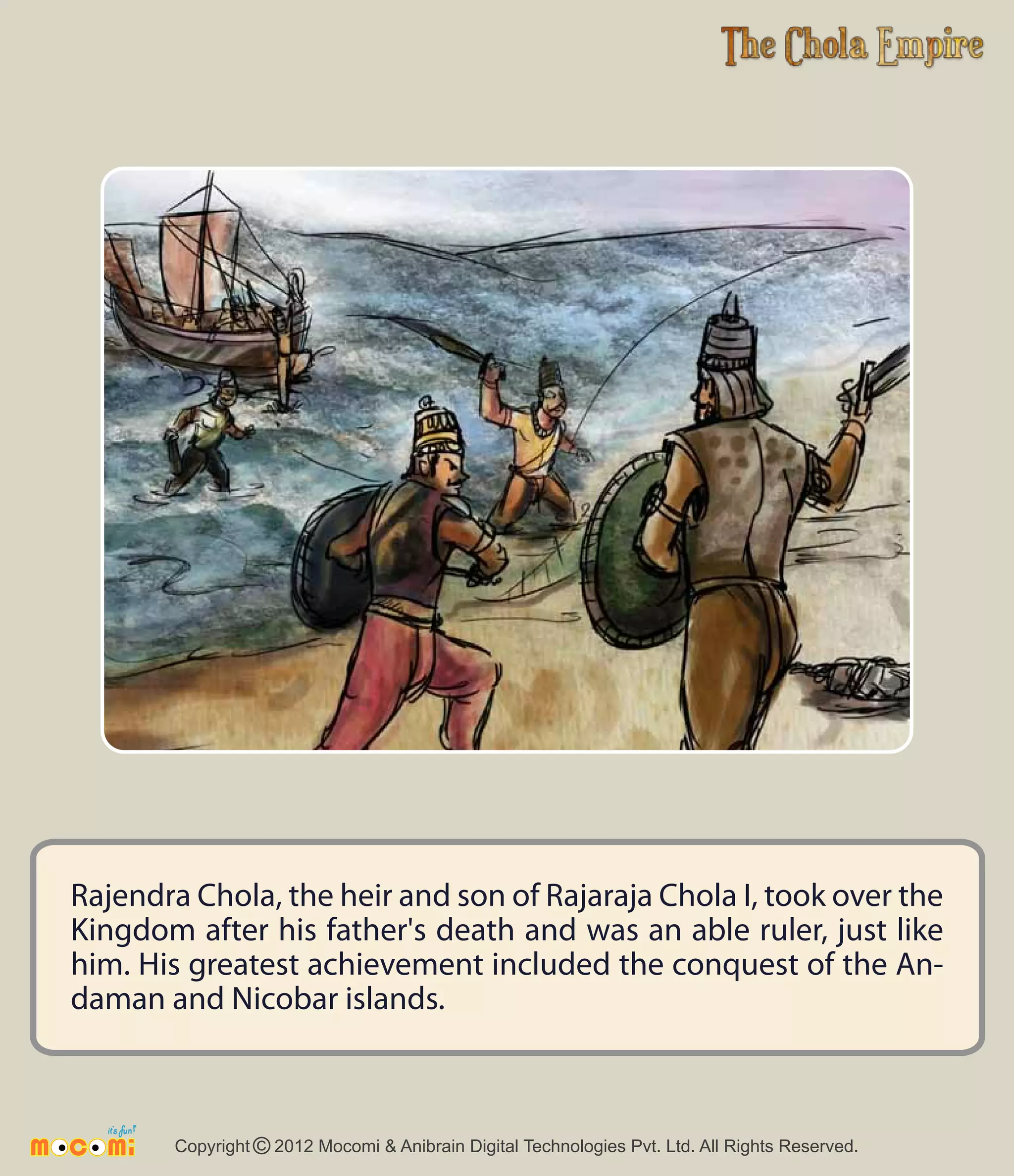 The Chola Empire - History – Mocomi.com