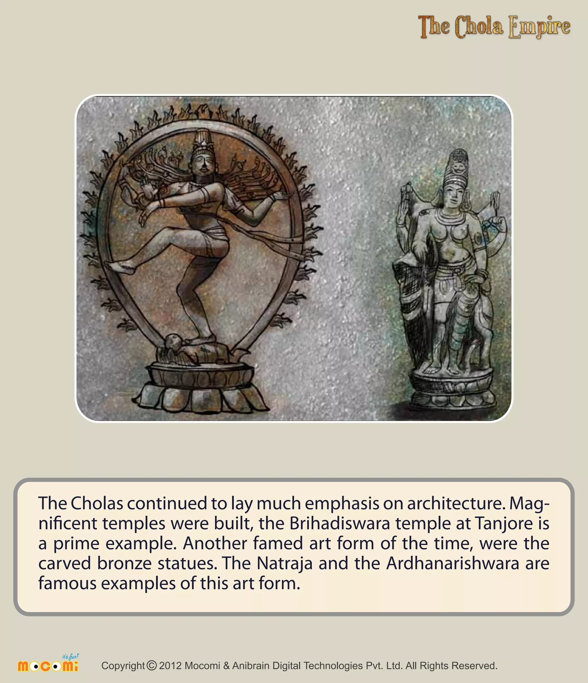 The Chola Empire - History – Mocomi.com