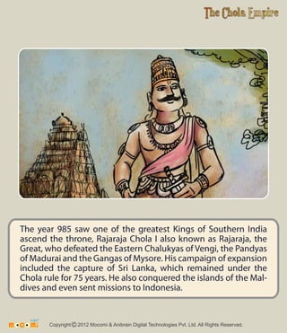 The Chola Empire - History – Mocomi.com