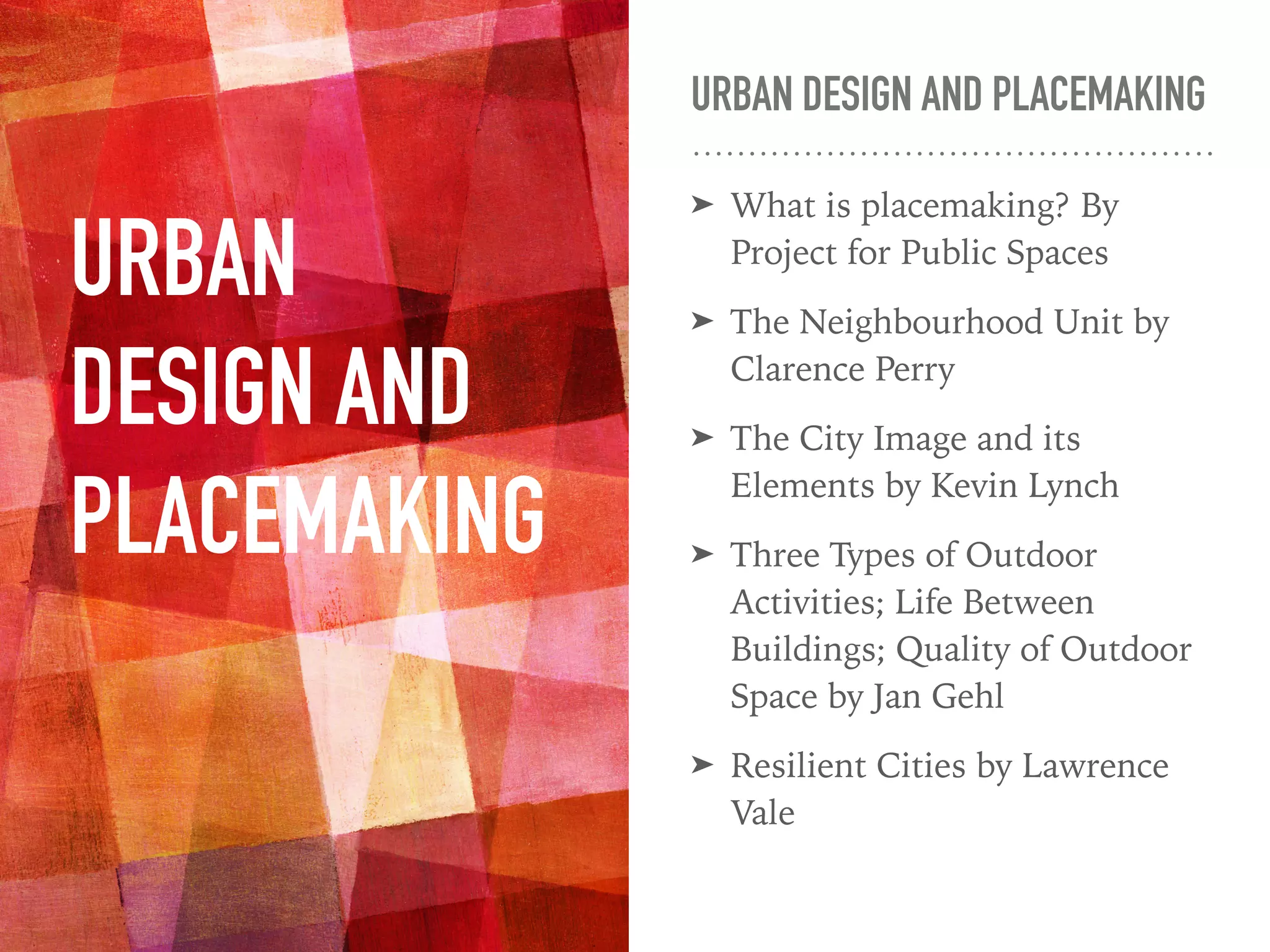 Part 3 - Urban planning history, theories, and concepts | PDF