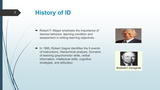 History, theories and models of instructional designing | PPTX