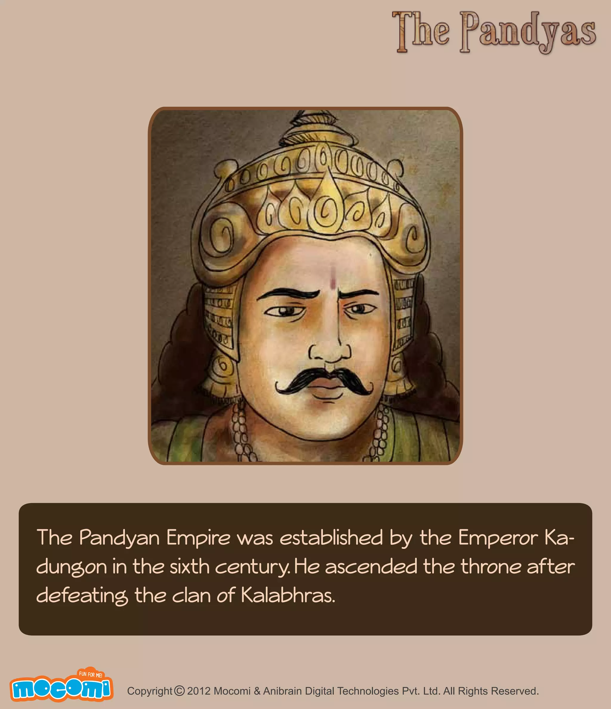 The Pandyas - History – Mocomi.com