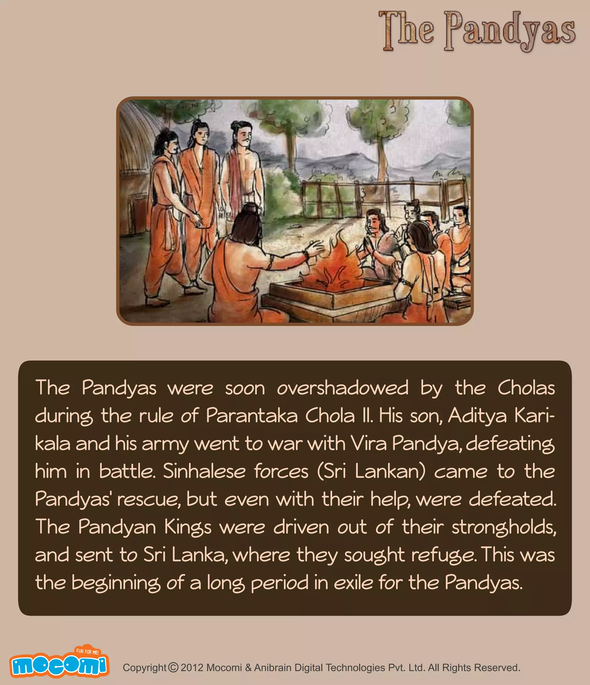 The Pandyas - History – Mocomi.com