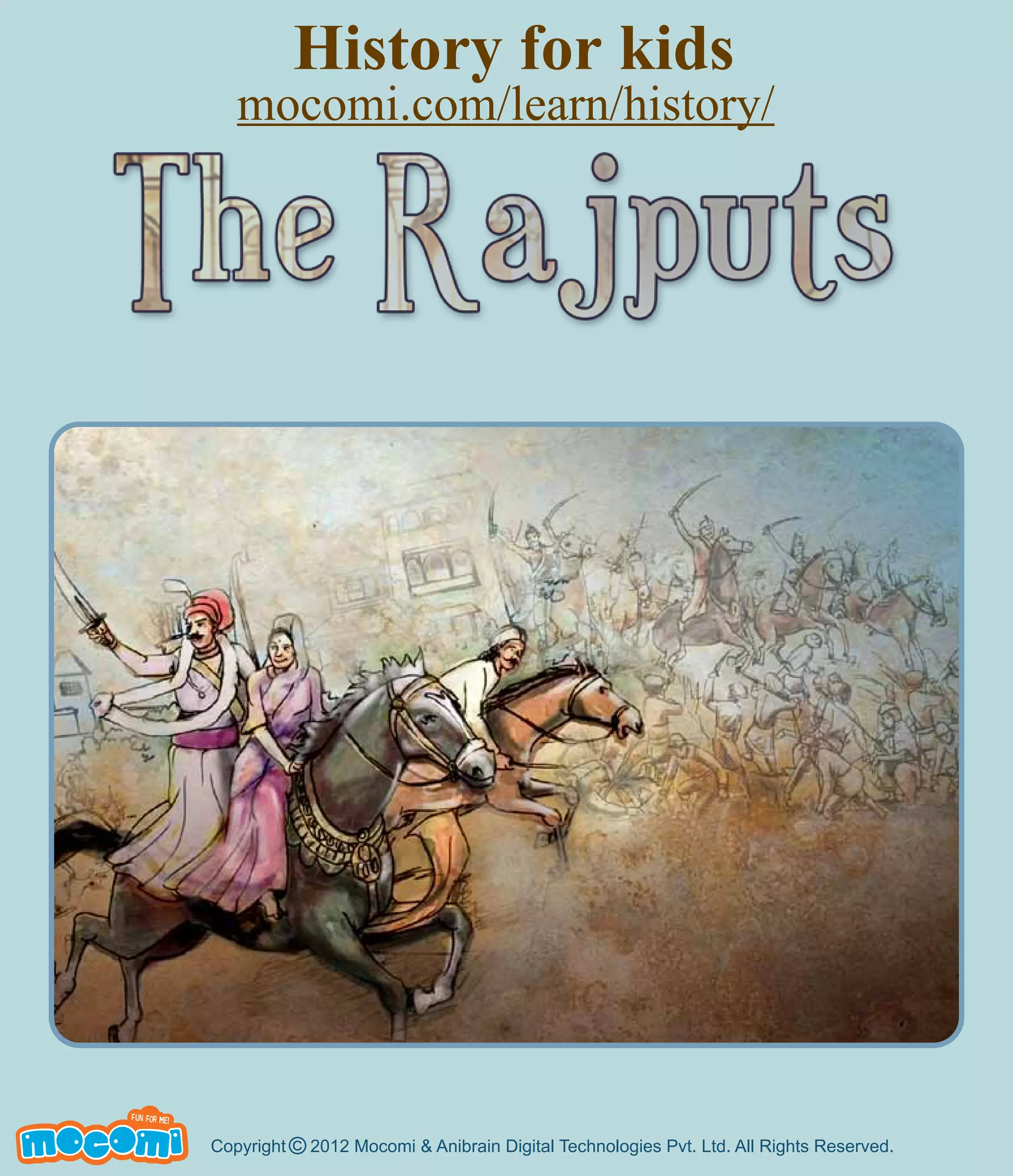 The Rajputs - History – Mocomi.com