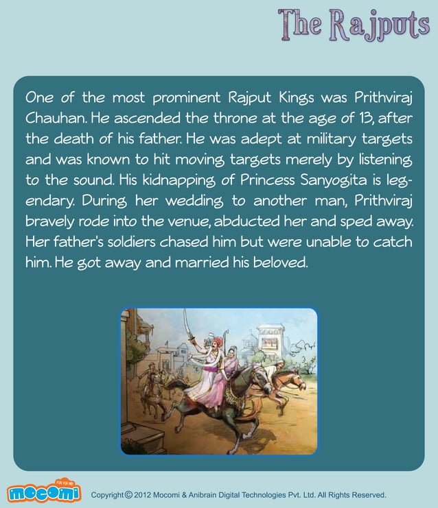 The Rajputs - History – Mocomi.com