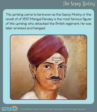 Sepoy Mutiny - Revolt of 1857 in India - History – Mocomi.com