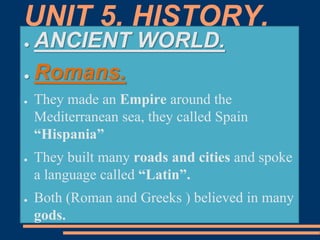 History timeline tercero | PPT