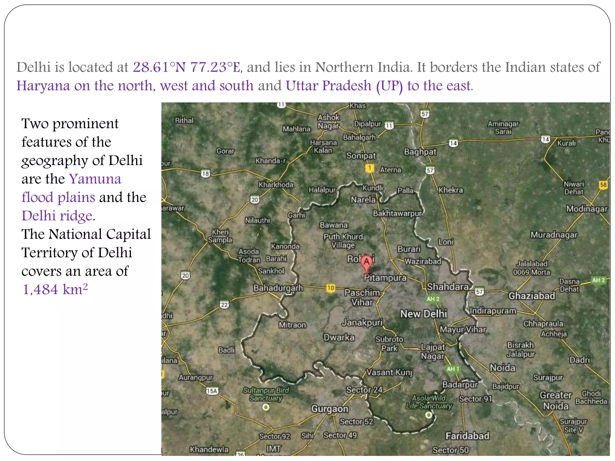 History & Town Planning of Delhi | PPTX
