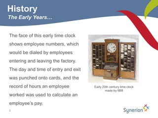 History & Trends in Workforce Management | PPTX