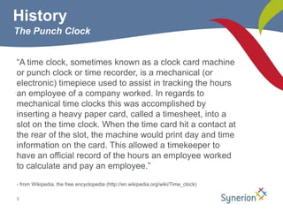 History & Trends in Workforce Management | PPTX | Business | Business ...