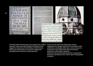 LECTURE 4 - History of the Typographical Form - VDIS10020 Typography 1 ...