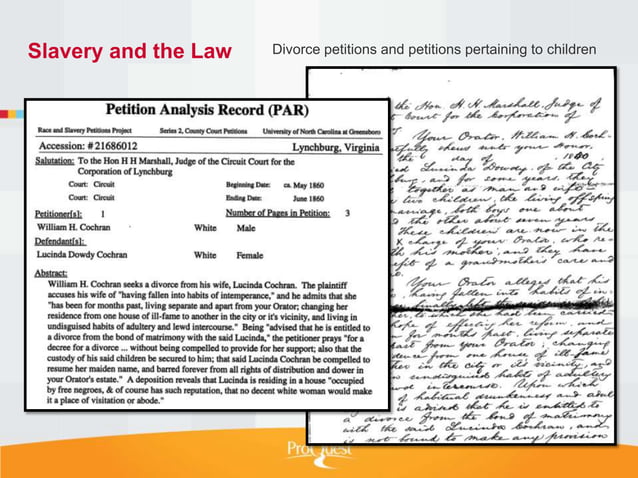 Women Through Time - ProQuest History Vault | PPT