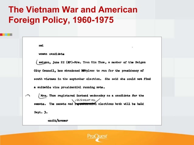 Women Through Time - ProQuest History Vault | PPT