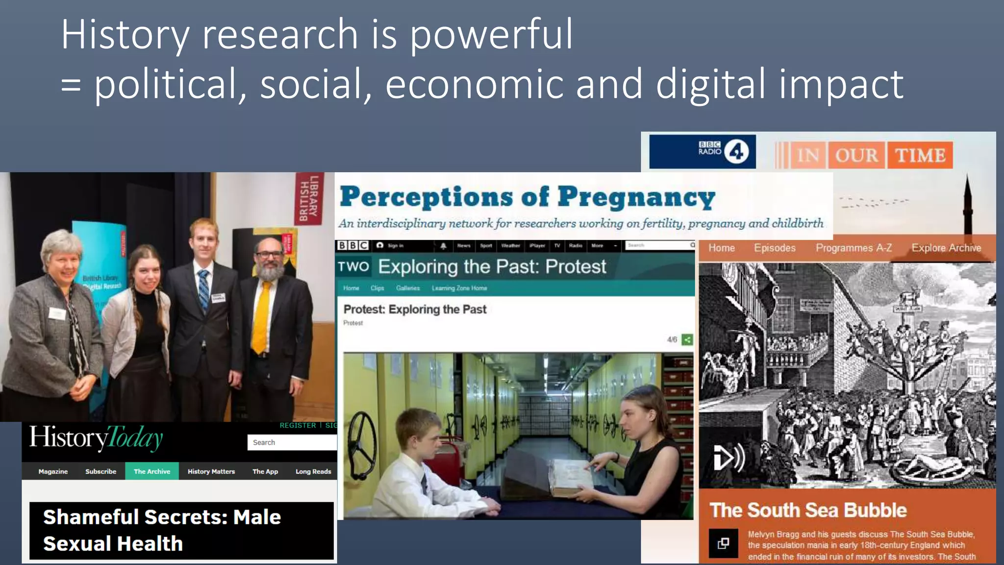 History research at the University of Hertfordshire | PPT