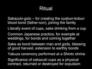 History yakuza presentation final | PPT