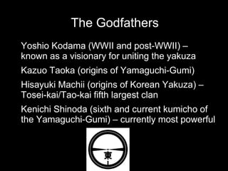 History yakuza presentation final | PPT