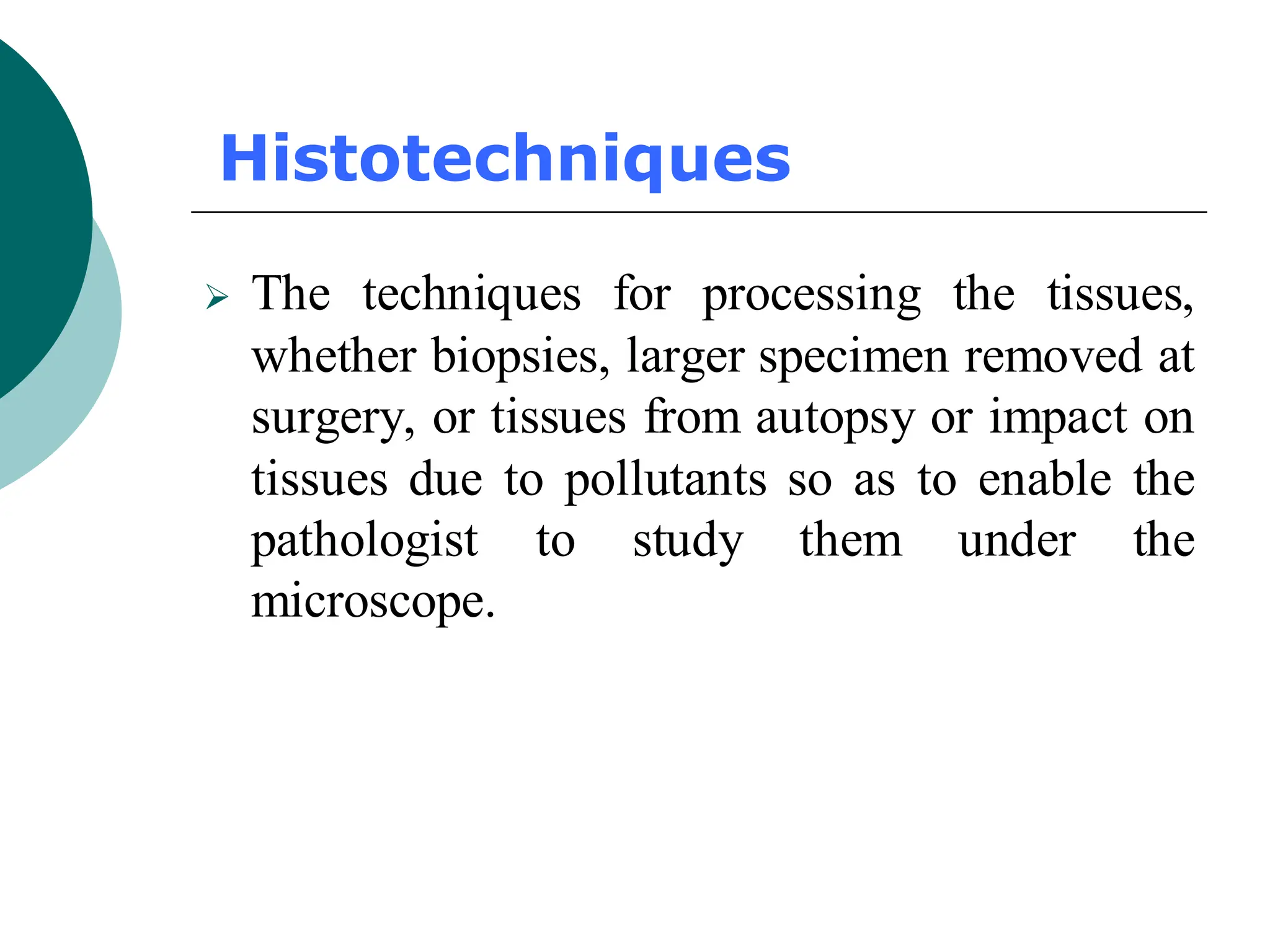 HISTOTECHNIQUES MICROTOMY.ppt · version 1.pdf