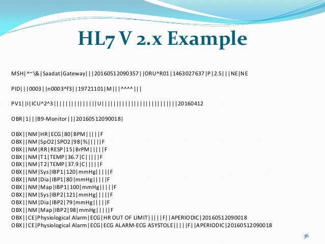 HIS Traning and HL7 Implementation