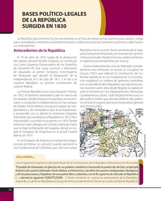 Historia de Venezuela 2do año | PDF