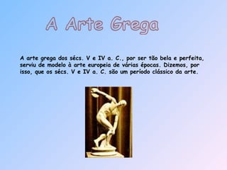 História arte grega | PPT
