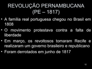 História do Brasil - Colônia - Revoltas coloniais [www.gondim.net] | PPT