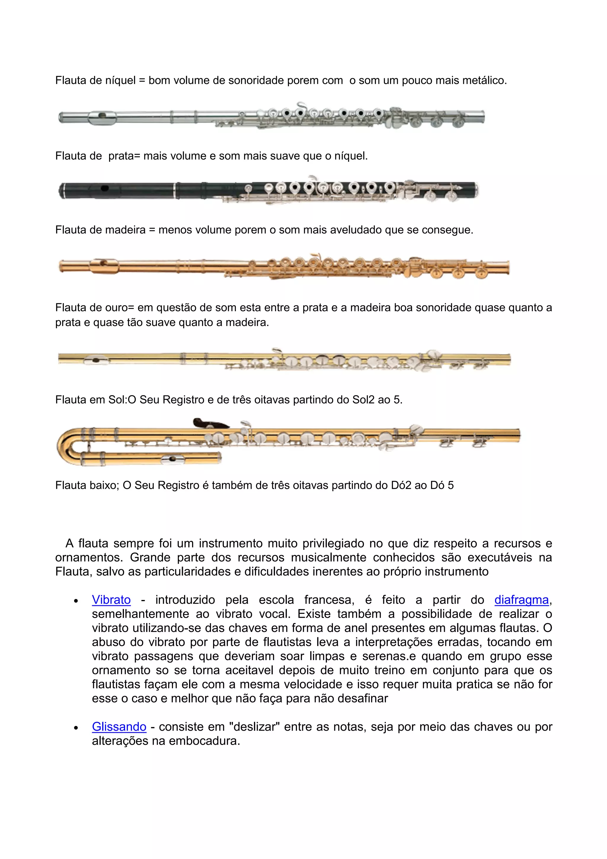 História da flauta apostila para flauta completa | PDF