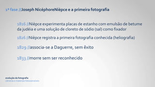História da fotografia | PPTX
