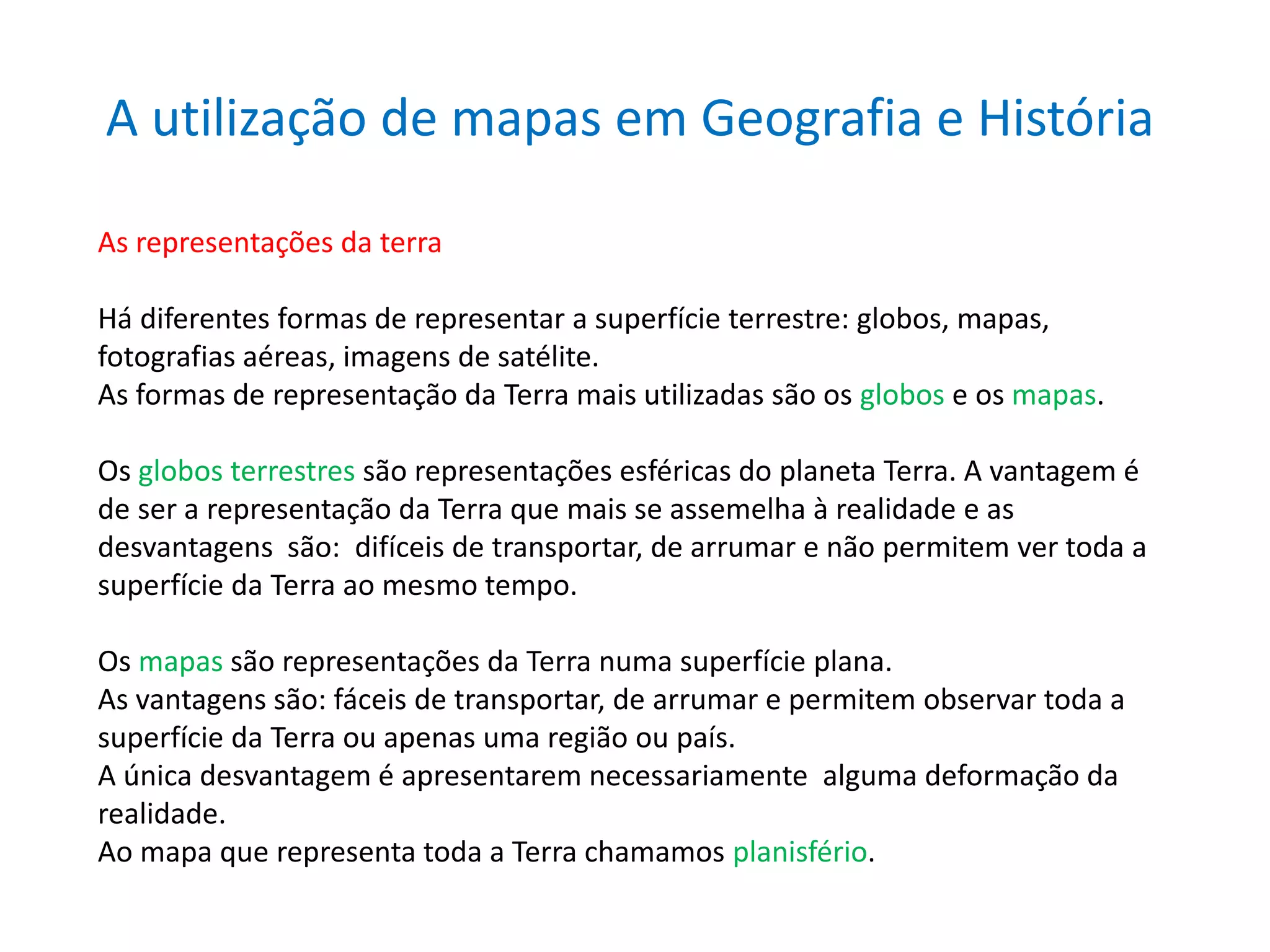 História e geografia | PPT