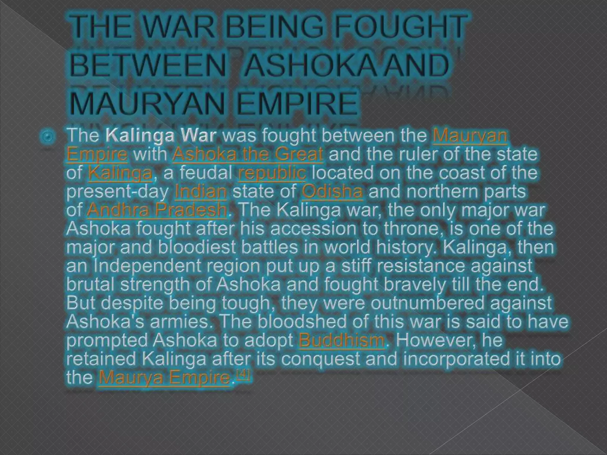 Histrocal war avinash ppt | PPTX