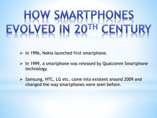 History of Android and Smartphones | PPT