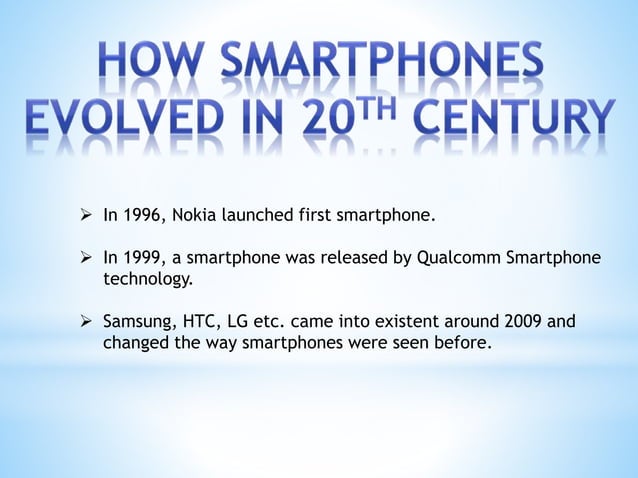 History of Android and Smartphones | PPT