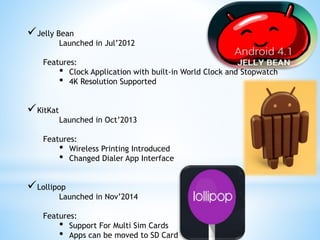 History of Android and Smartphones | PPT