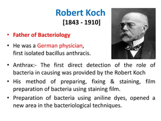 History of Microbiology | PPTX