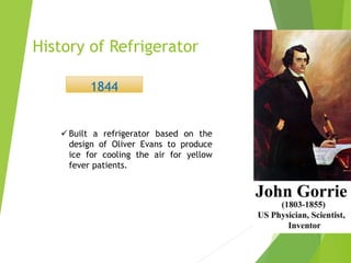 History of refrigerator | PPTX