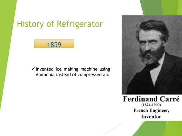 History of refrigerator | PPTX